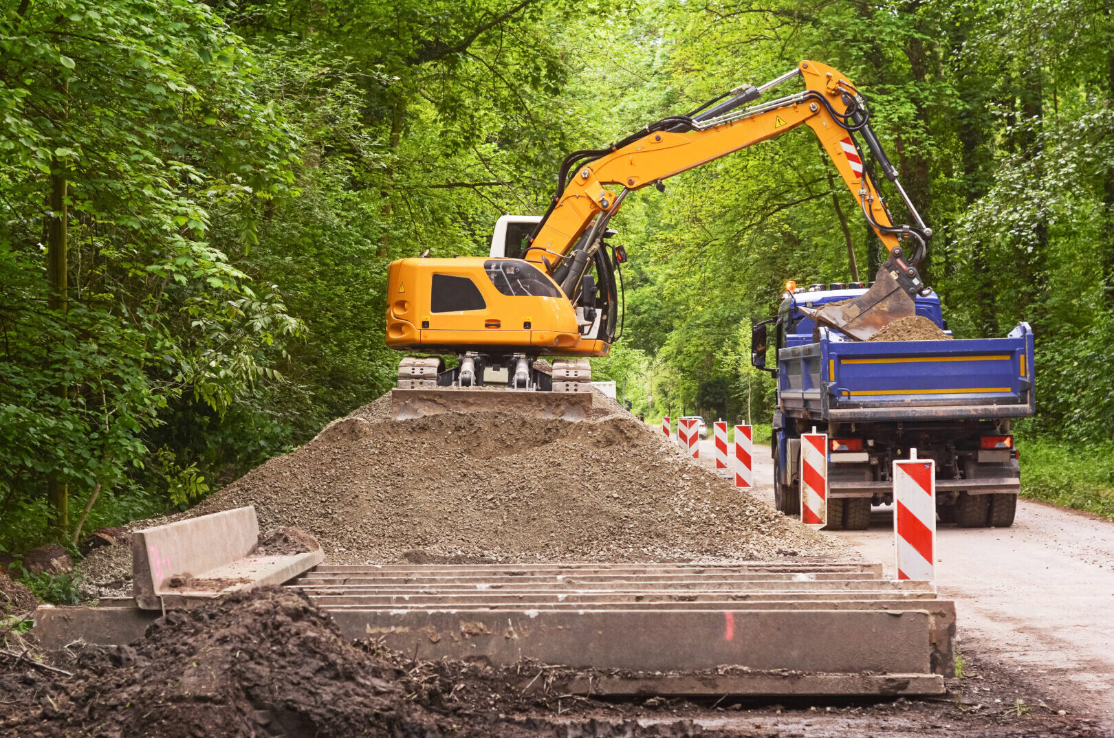 Installation de ponceaux | Marius Morier et Fils Ltée
